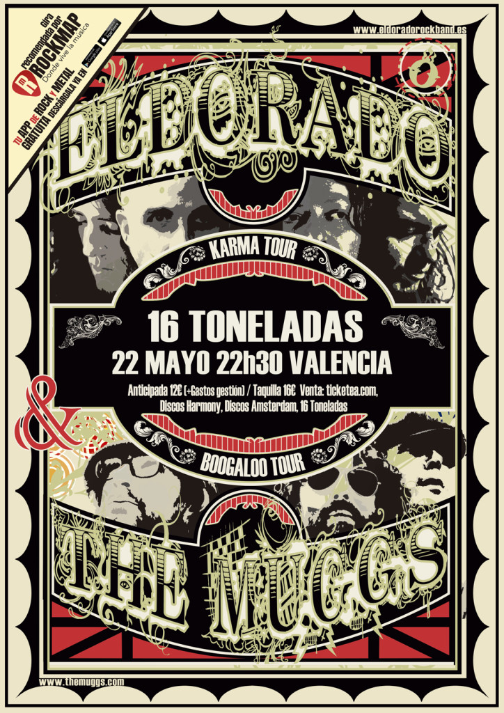 THE MUGGS + ELDORADO - 16 TONELADAS