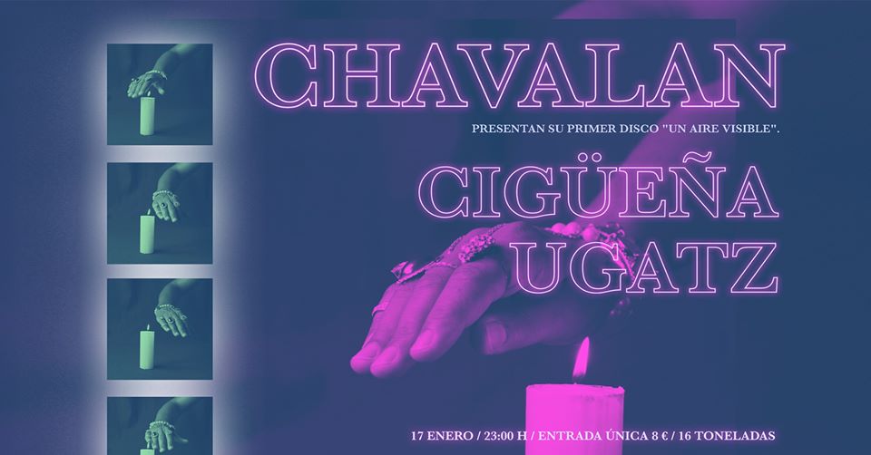 CHAVALAN + CIGÜEÑA + UGATZ - 16 TONELADAS