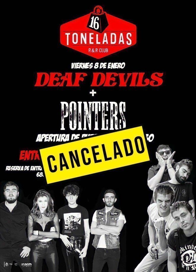 DEAF DEVILS + POINTERS - 16 TONELADAS