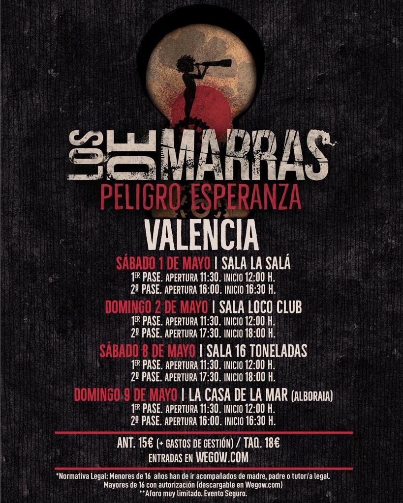 LOS DE MARRAS - 16 TONELADAS