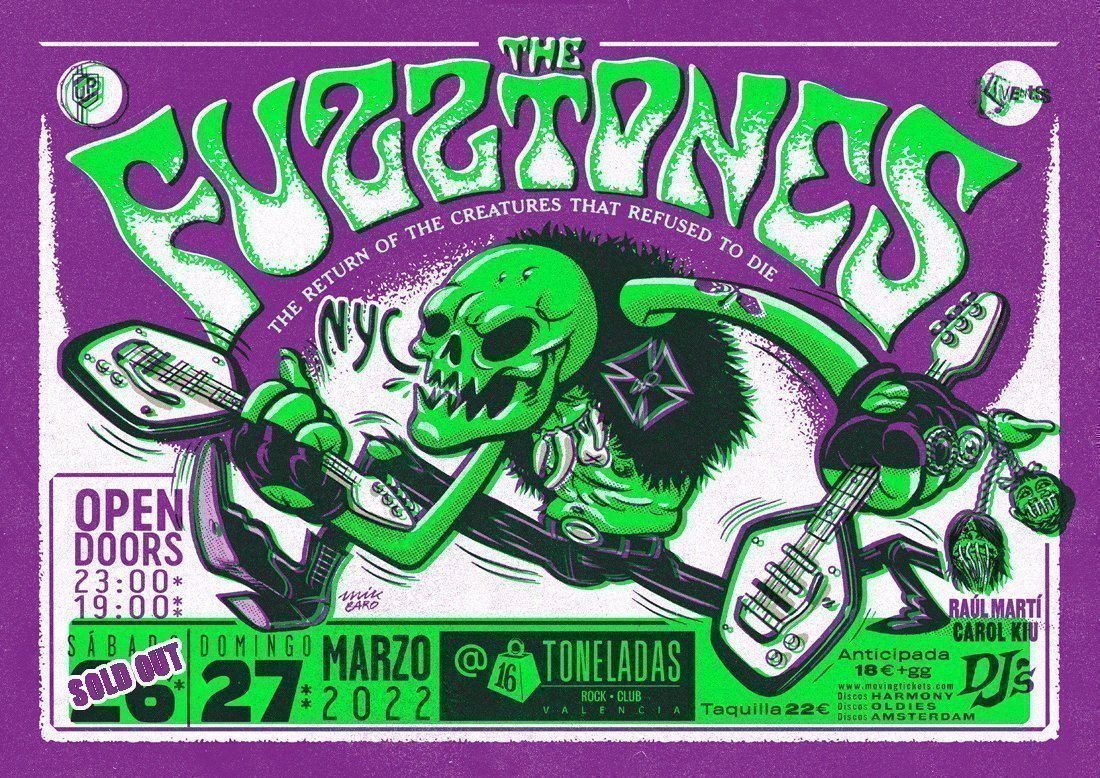 THE FUZZTONES - 16 TONELADAS