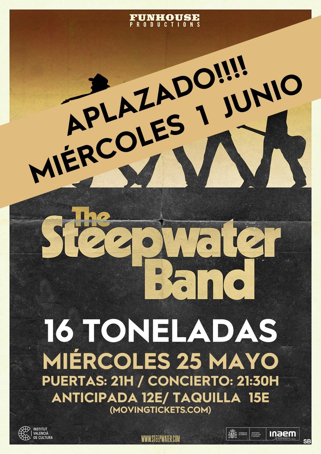 THE STEEPWATER BAND - 16 TONELADAS