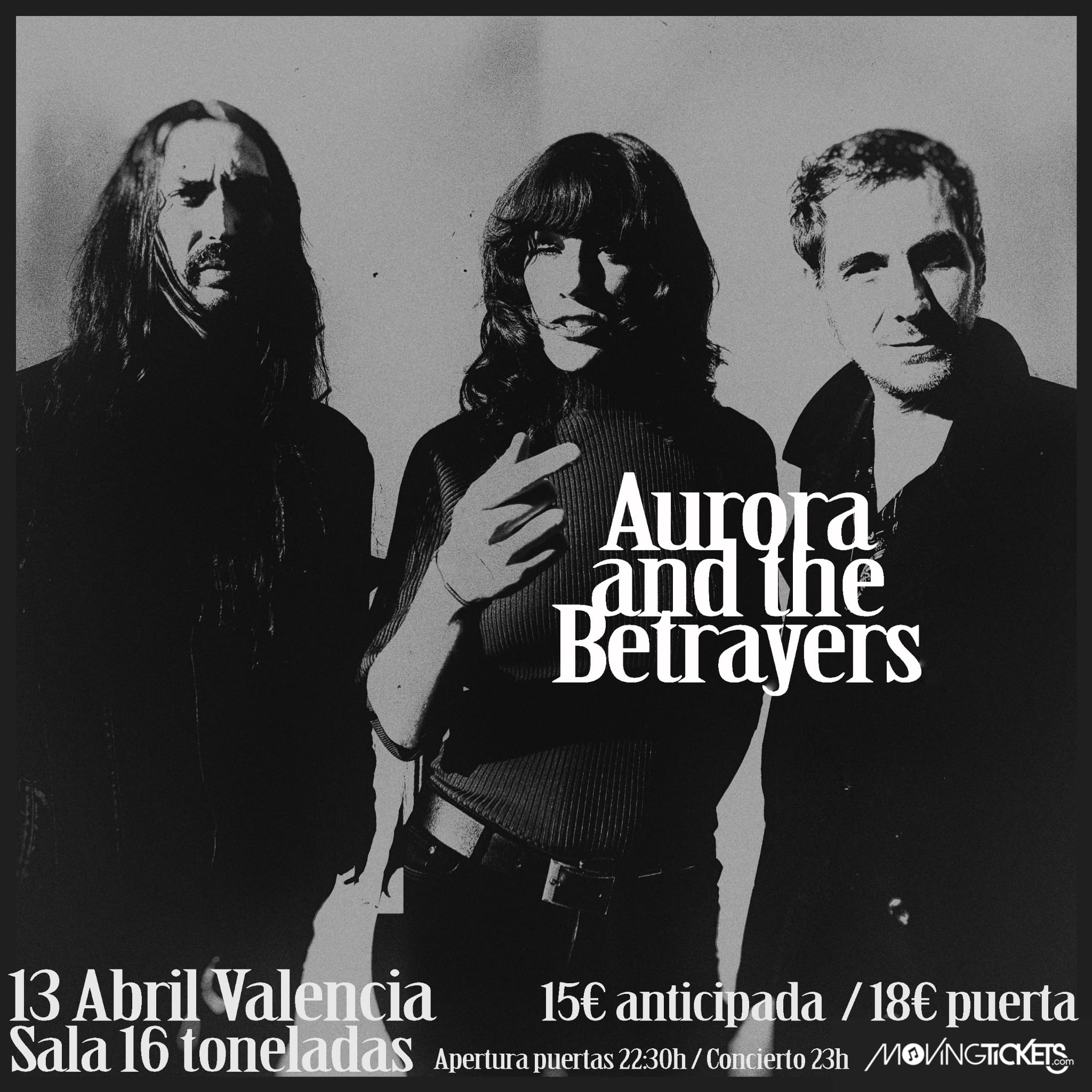 AURORA AND THE BETRAYERS - 16 TONELADAS