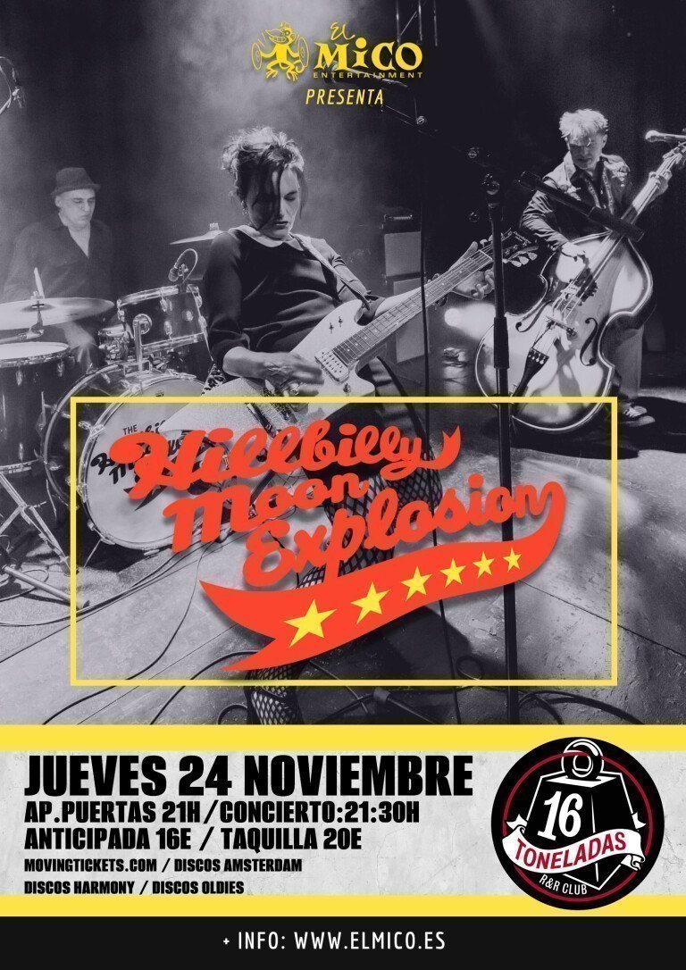 THE HILLBILLY MOON EXPLOSION - 16 TONELADAS