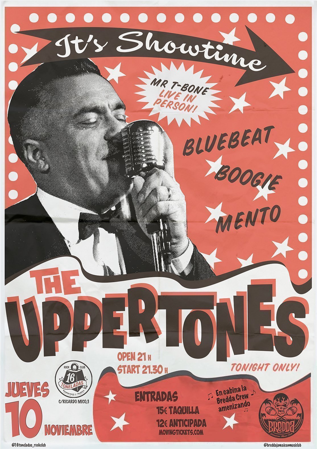 THE UPPERTONES - 16 TONELADAS