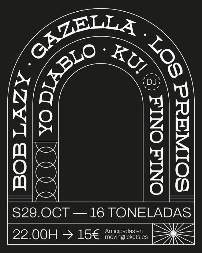 BOB LAZY + GAZELLA + LOS PREMIOS + YO DIABLO + KU! + DJ FINOFINO - 16 ...