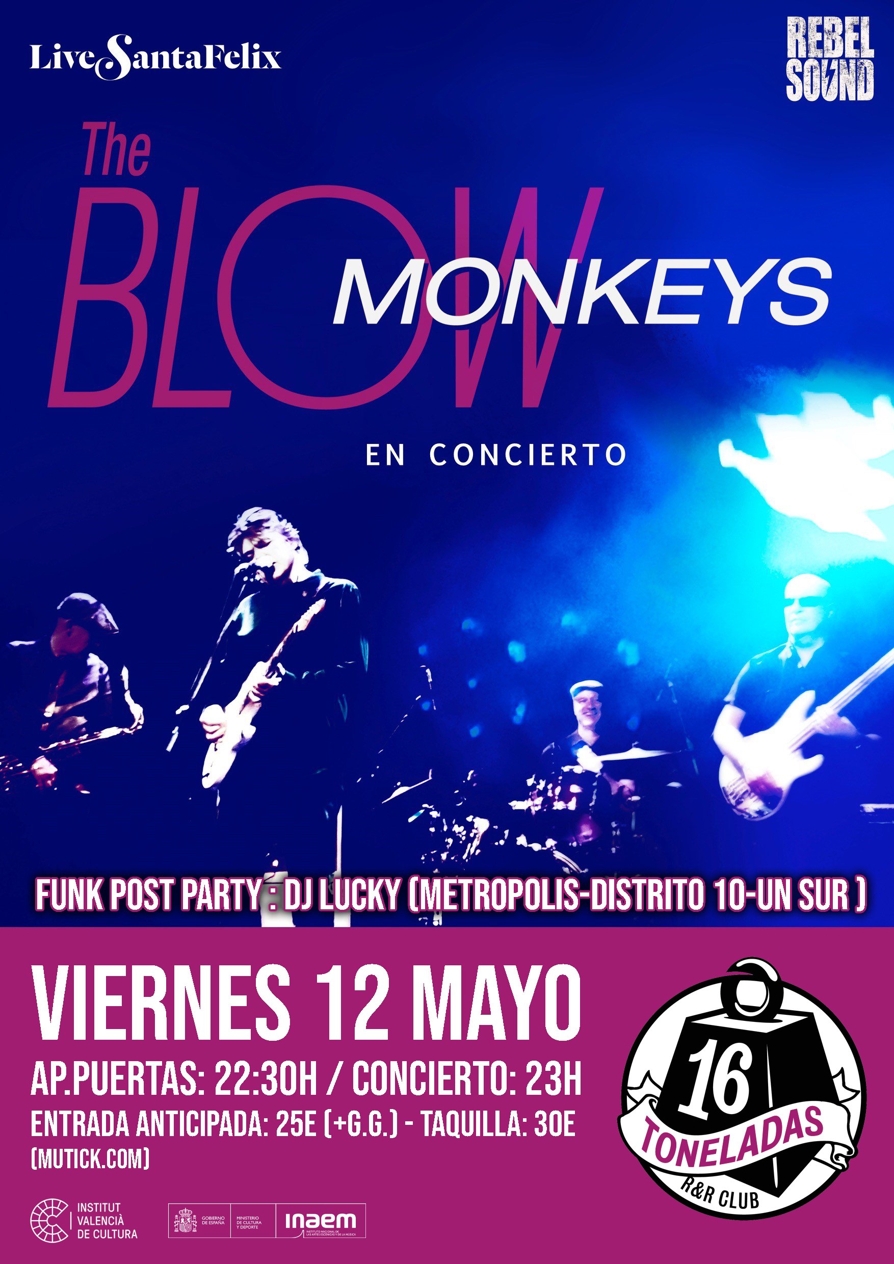 THE BLOW MONKEYS - 16 TONELADAS