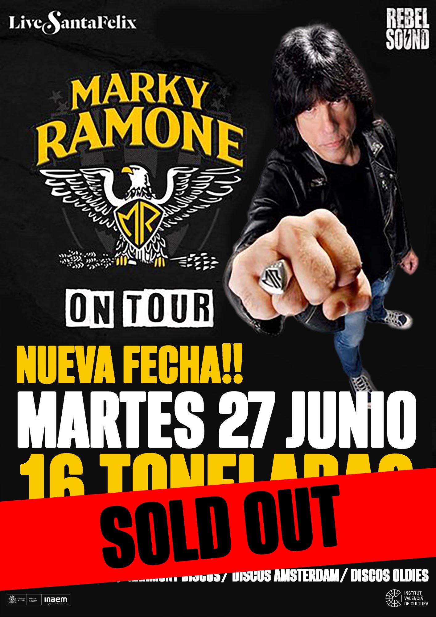 MARKY RAMONE - 16 TONELADAS