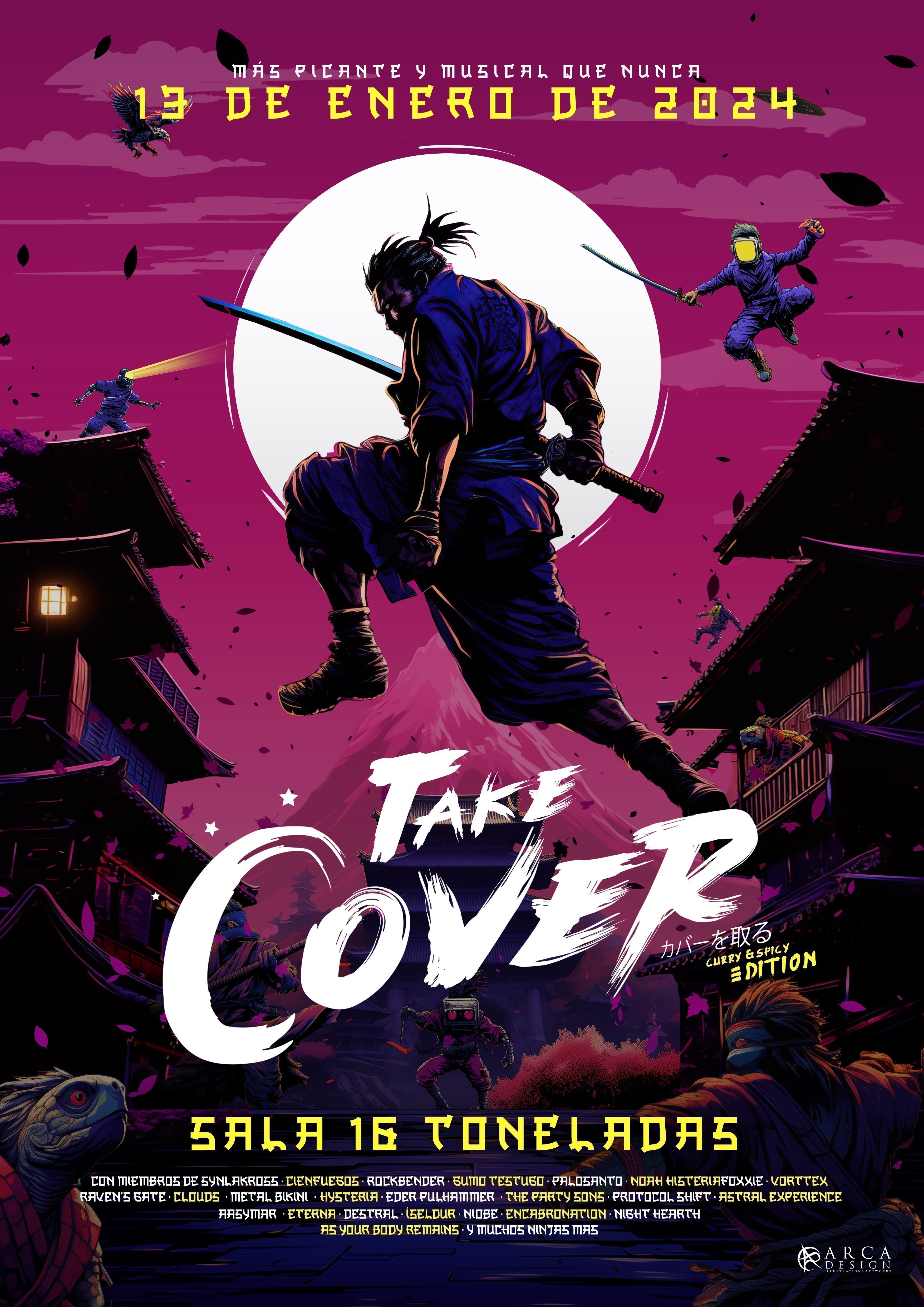 TAKE COVER 2024 - CURRY & SPICY EDITION - 16 TONELADAS
