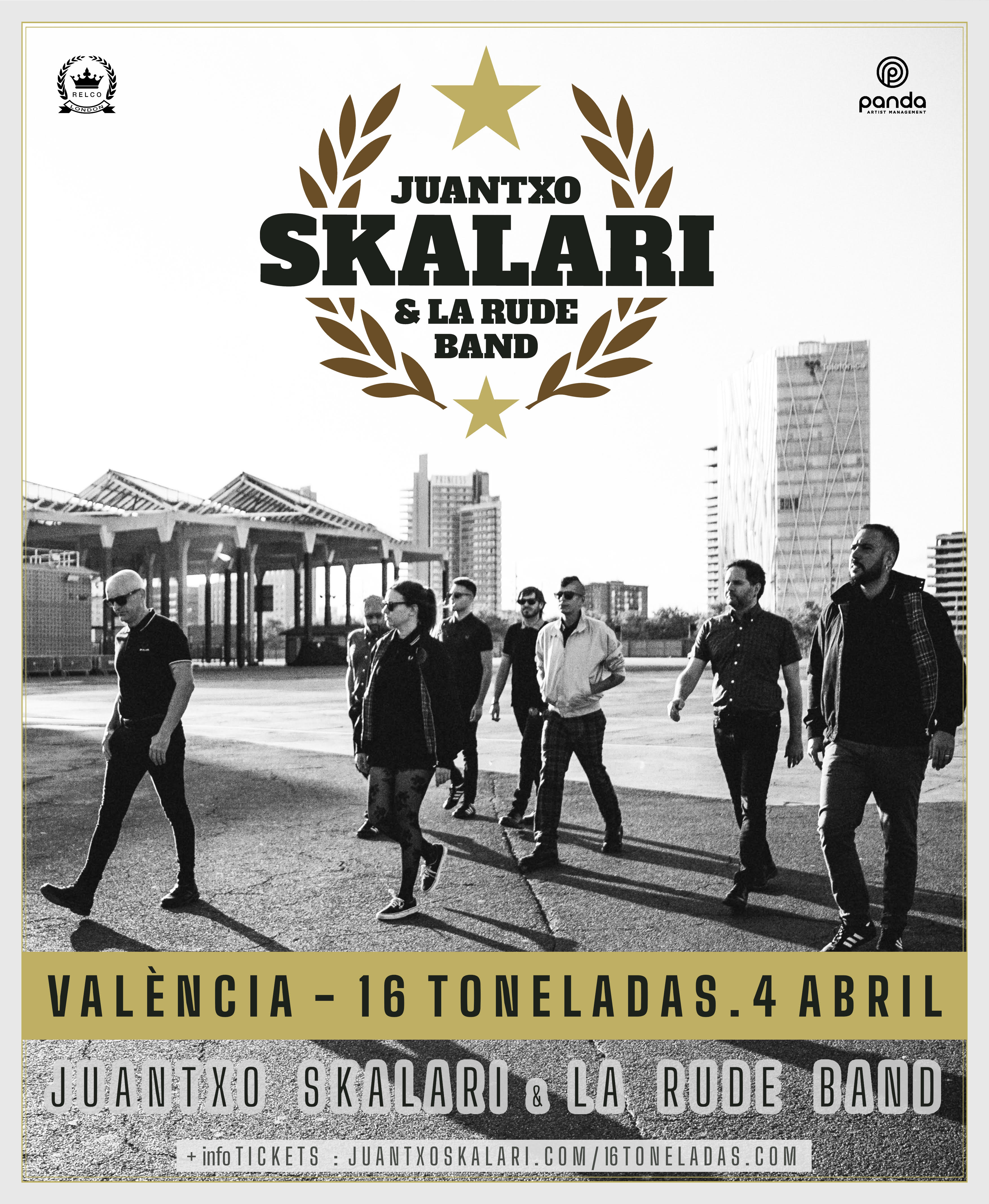 JUANTXO SKALARI & LA RUDE BAND - 16 TONELADAS