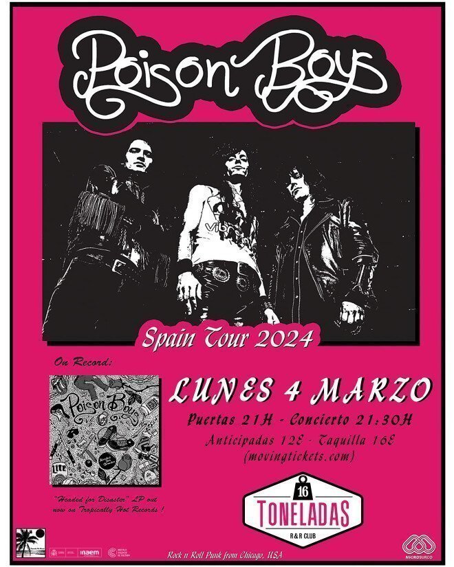 POISON BOYS - 16 TONELADAS