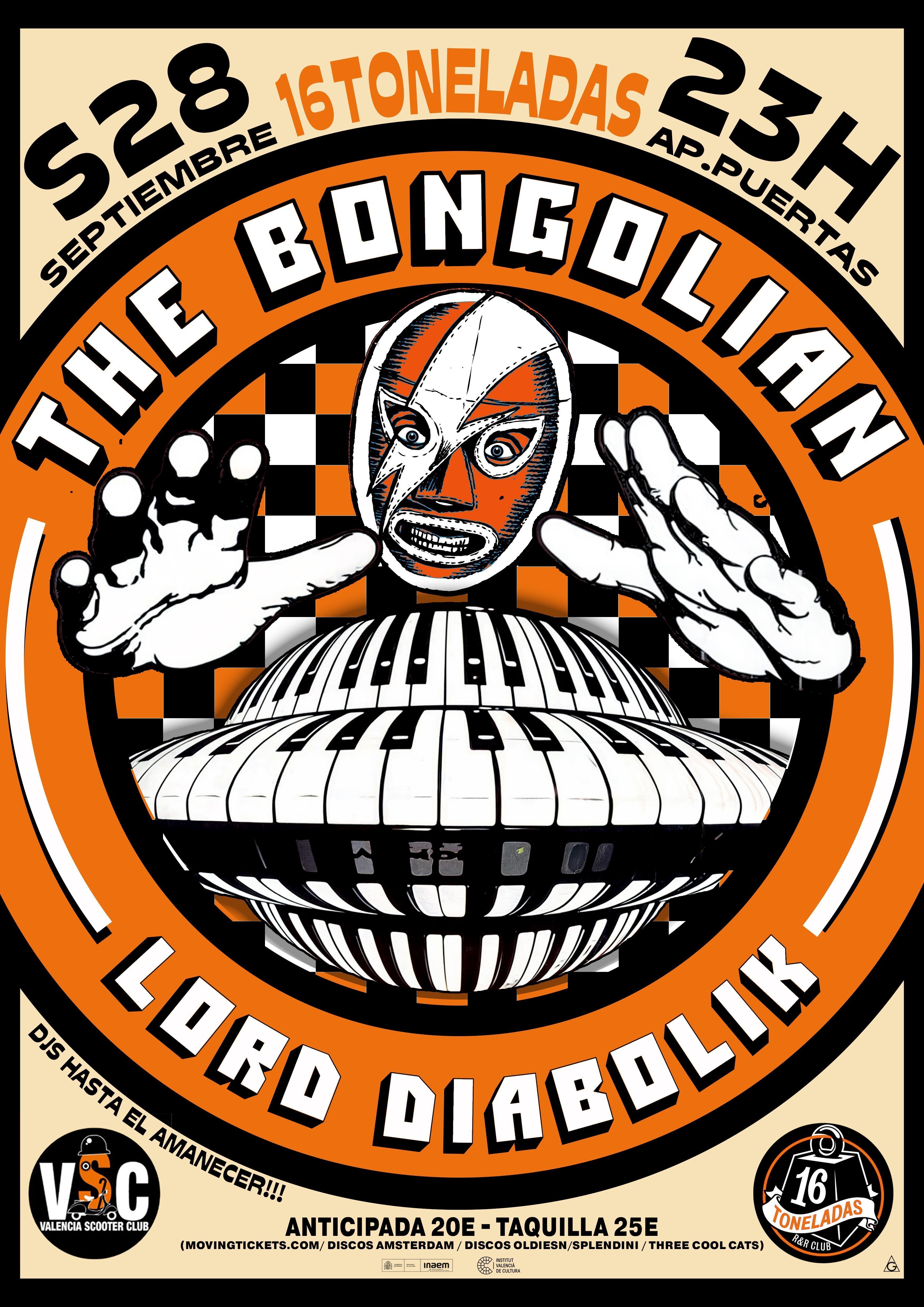 THE BONGOLIAN + LORD DIABOLIK - 16 TONELADAS